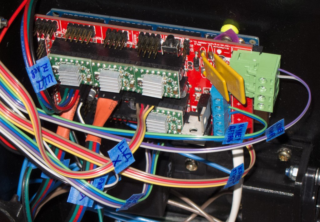 Подключаем электронику RAMPS 1.4 к 3D принтеру (на примере Mendel90)